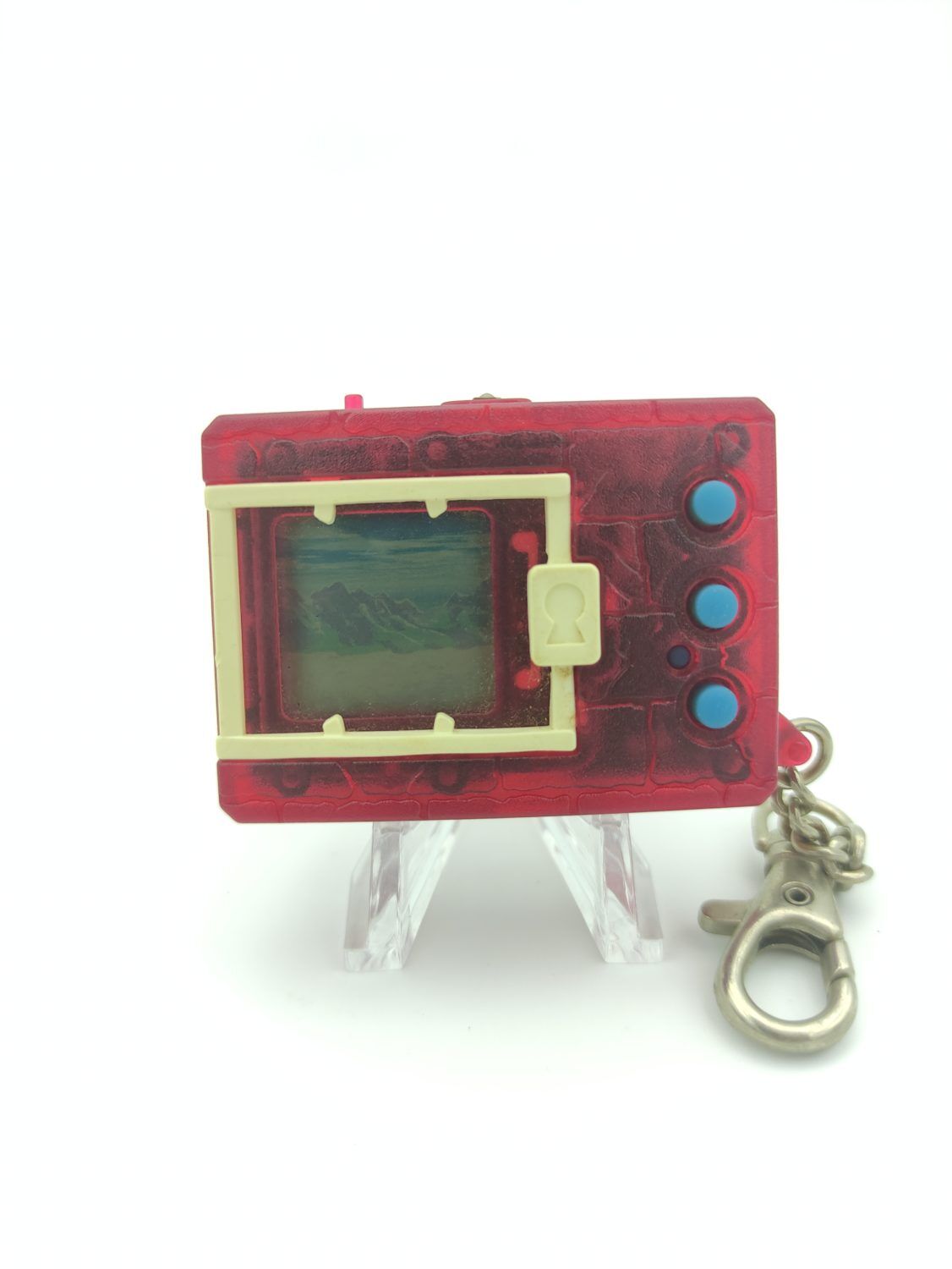 Digimon Digivice Digital Monster Ver 4 Clear red Bandai