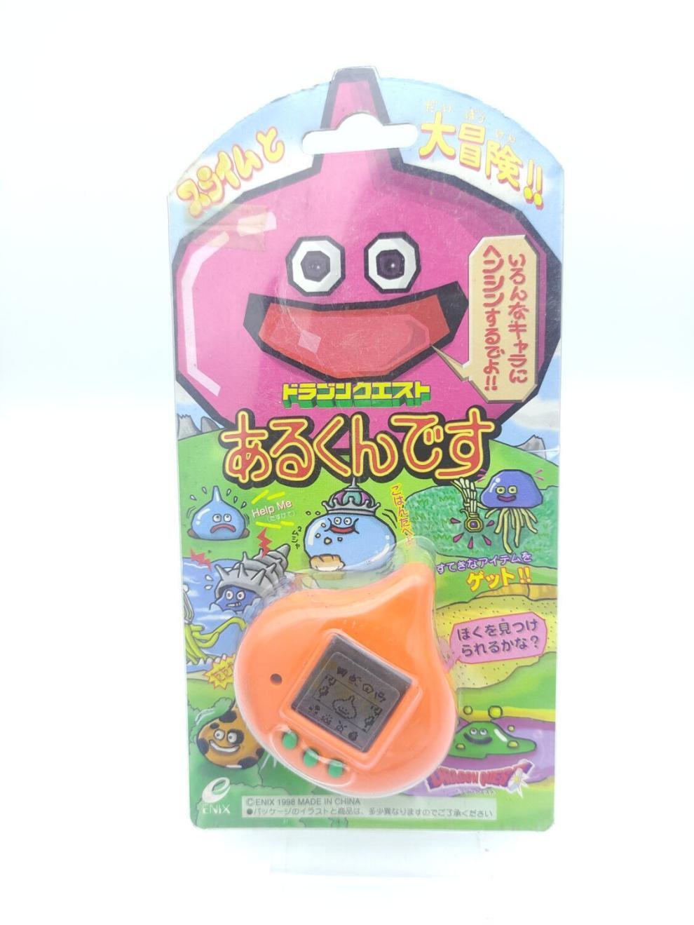 Dragon Quest Slime Virtual Pet Pedometer Arukundesu Enix Orange ...