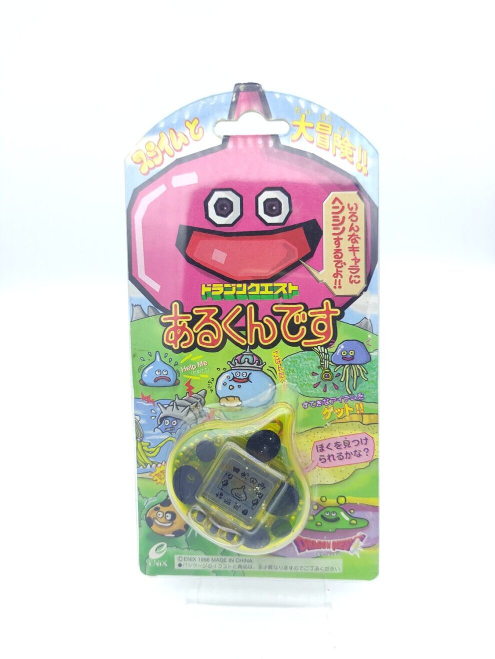 Dragon Quest Slime Virtual Pet Pedometer Arukundesu Enix Clear yellow ...