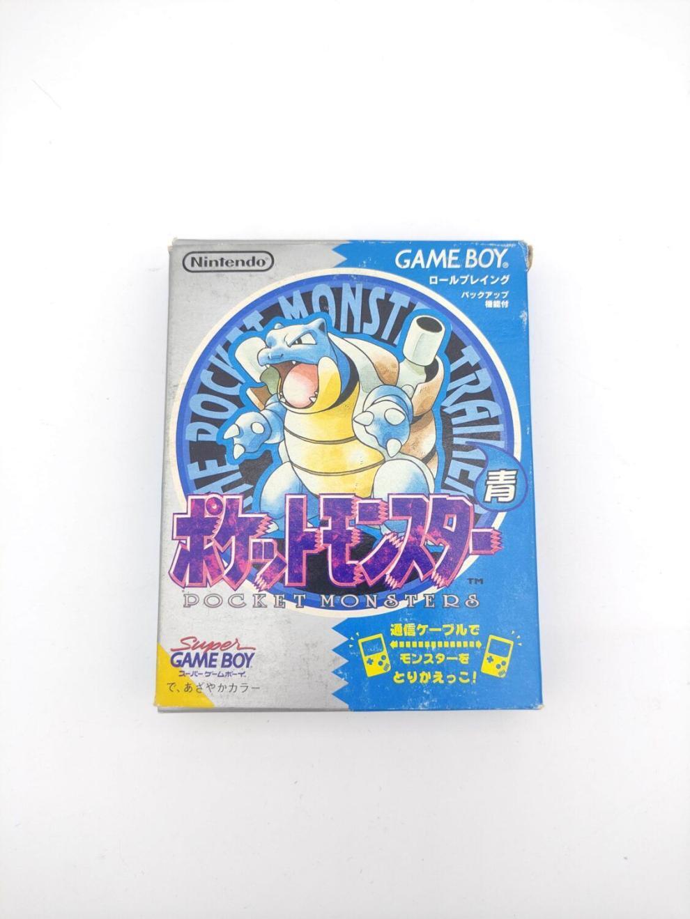 Pokemon Blue Version Nintendo Pocket Monsters Game Boy Japan - Boutique ...