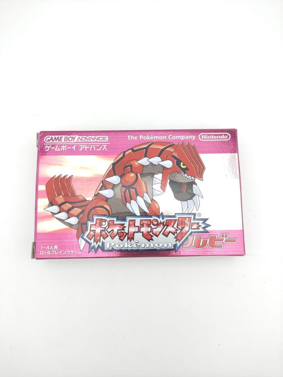 Pokemon RUBY Version Nintendo Pocket Monsters Game Boy Advance GBA ...